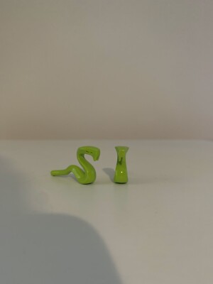 LEGO 2x Replacement Ninjago Lime Green Snake / Snakes (98136) (b3) | eBay