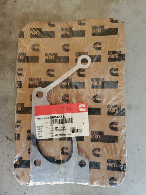 Genuine Cummins 3684338 Gasket Connection ISX for sale online | eBay