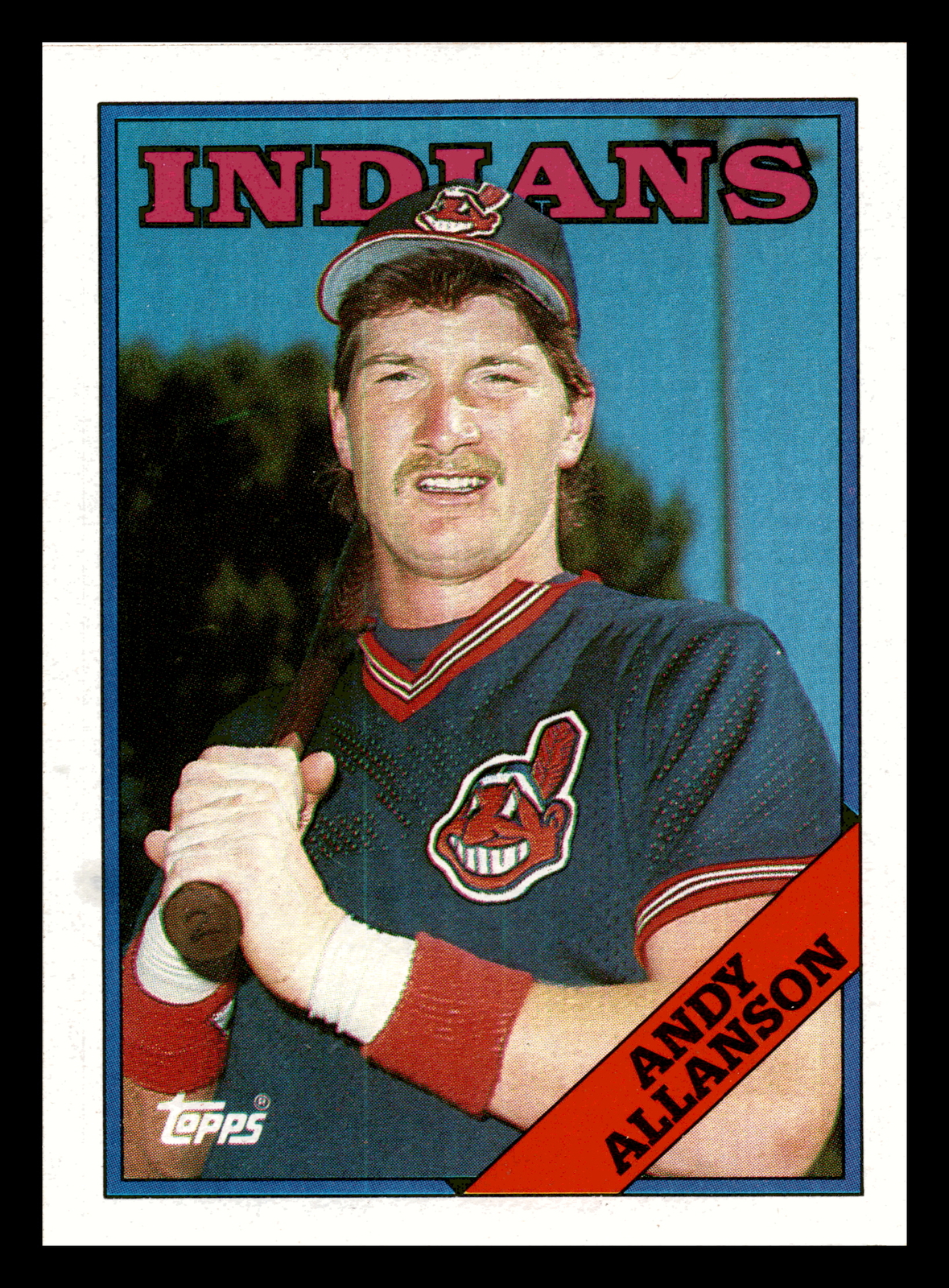 1988 Topps Andy Allanson Cleveland Indians #728 Centered Mint | eBay