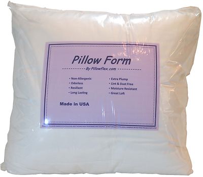 Pillowflex Poly Cotton Pillow Form Inserts Square and Rectangle Machine ...