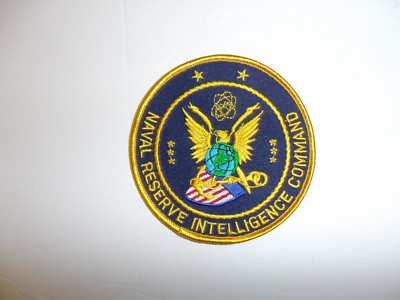 b2344 US Navy Intelligence patch Naval Reserve Command IR19C | eBay