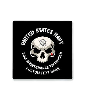 Hull Maintenance Tech Rate US Navy Veteran 5" Vinyl USN Truck Military ...