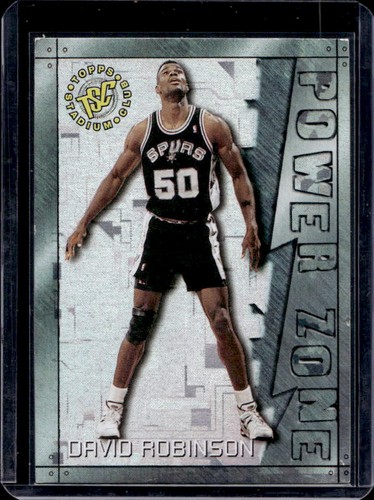 1995-96 Topps 96 Stadium Club David Robinson Power Zone #PZ8 Spurs | eBay