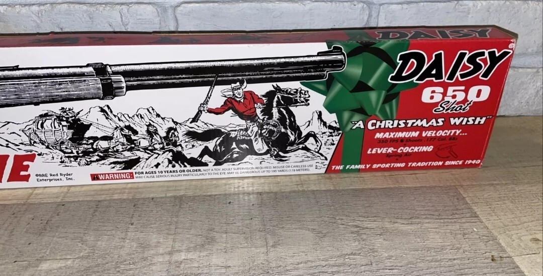 Official Daisy Red Ryder 650 Shot BB Gun A Christmas Wish Sun Dial ...
