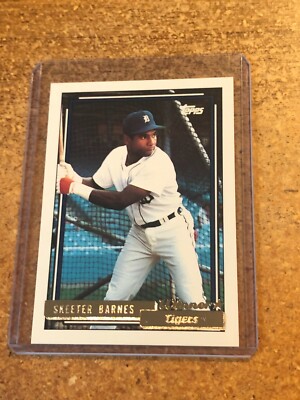 1992 Topps Gold Winner Baseball # 221 Skeeter Barnes | eBay