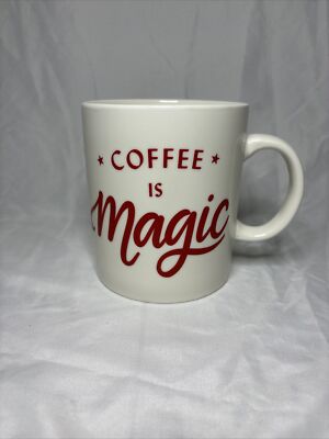 Starbucks Coffee Is Magic LARGE 28 Oz Coffee Mug Cup Red White ...