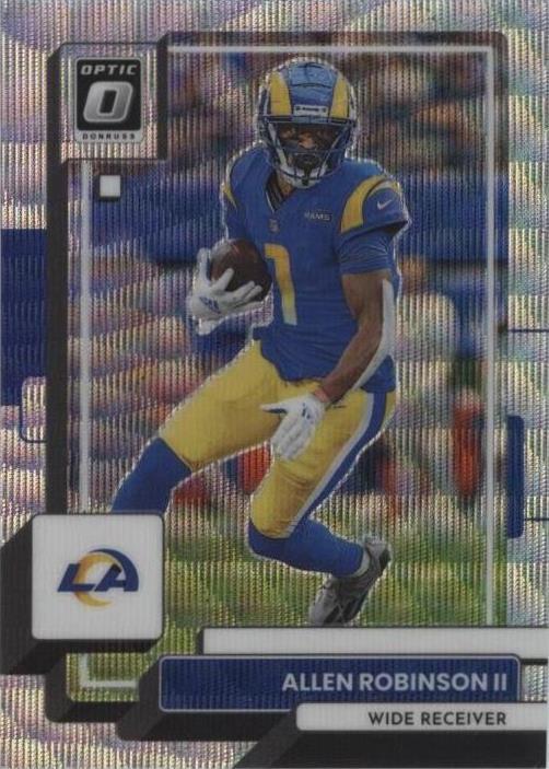 2022 Panini Donruss Optic - Allen Robinson #117 Wave Prizm /300 for ...