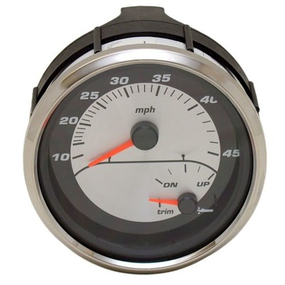 Faria Boat Multifunction Gauge GSC060A | 4 3/8 Inch Silver Black | eBay
