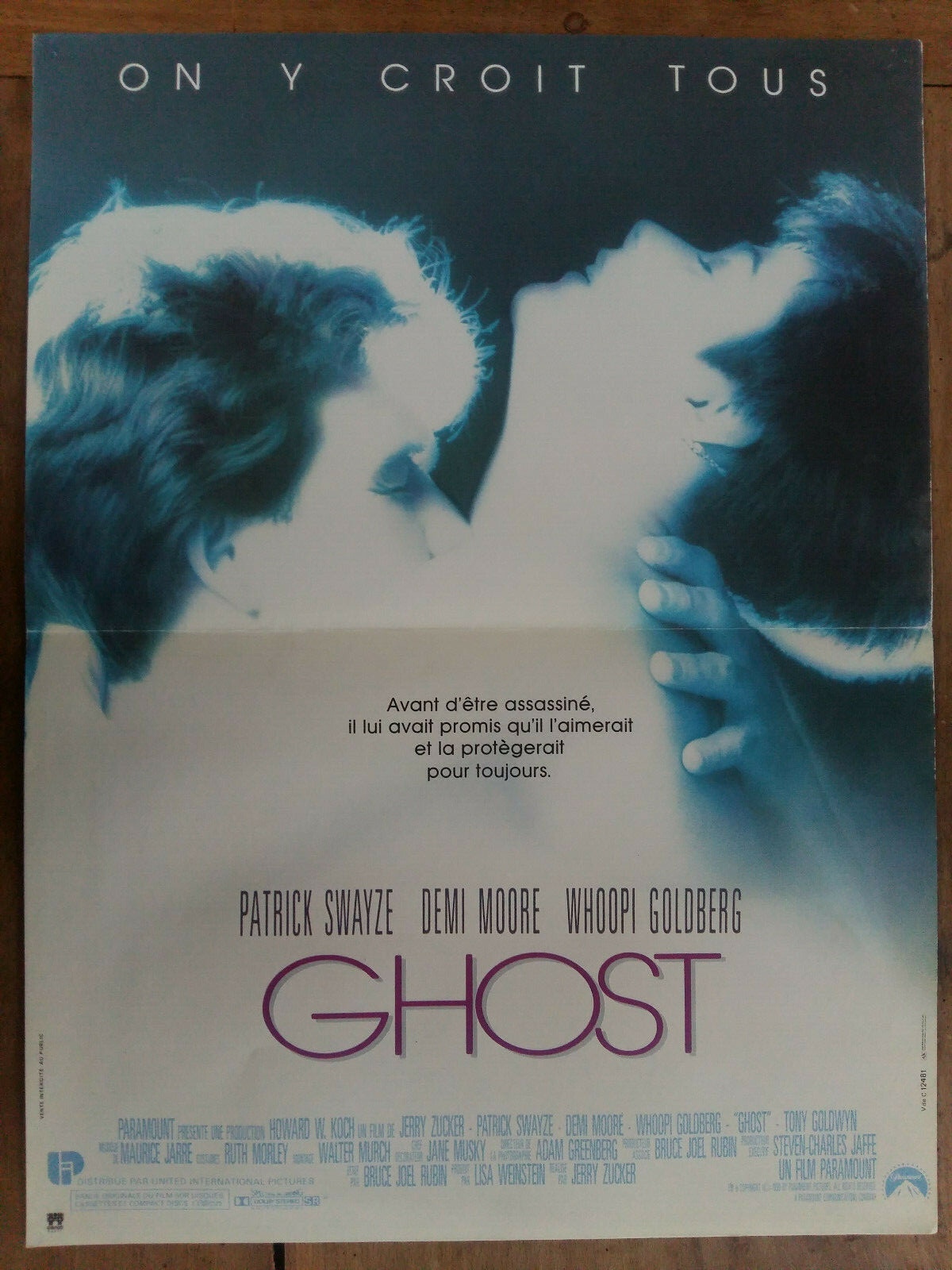 Plakat Ghost Jerry Zucker Patrick Swayze Demi Moore 40x60cm | eBay