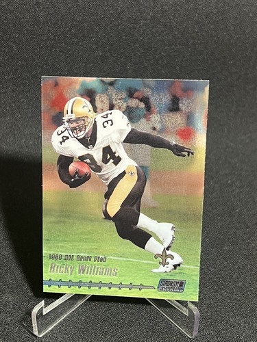 Ricky Williams 1999 Stadium Club Chrome Rookie Card #138 NFL New ...
