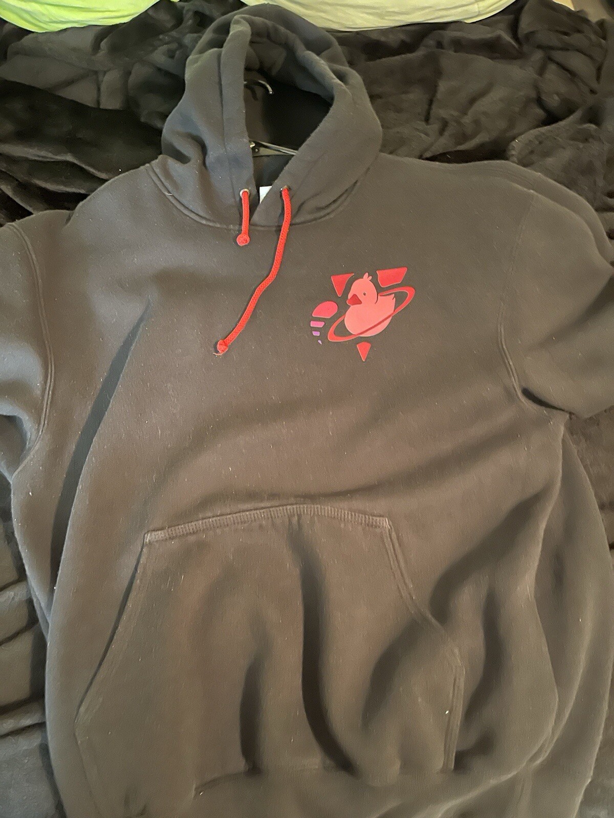 Large OFFICIAL Quackity Planet Duck Pink Space Duck H… - Gem