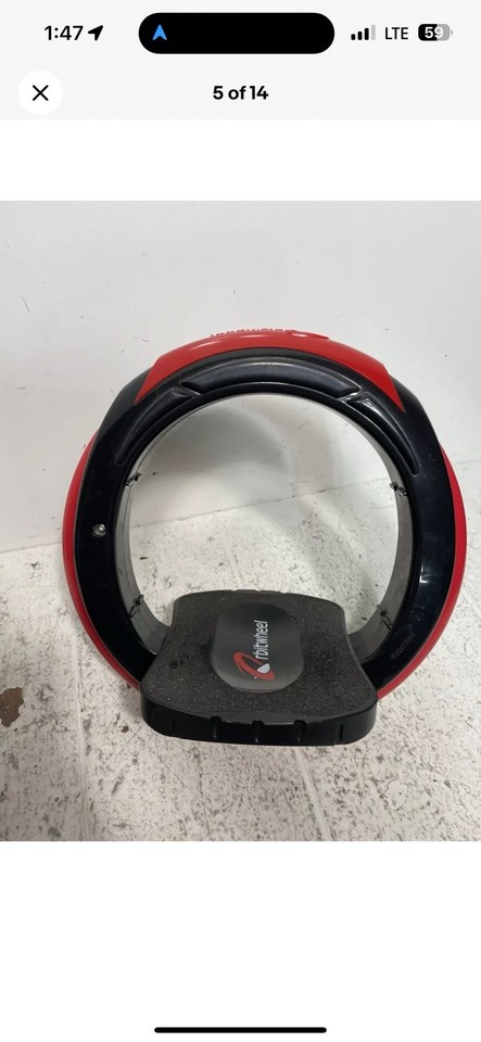 Orbit Wheel Skates Boardless Skateboard Red Inventist | eBay