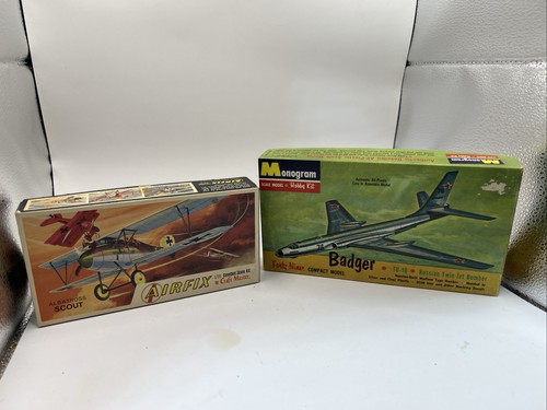 Vintage Model Airplanes Craft Master Albatros Scout - Monogram TU-16 ...