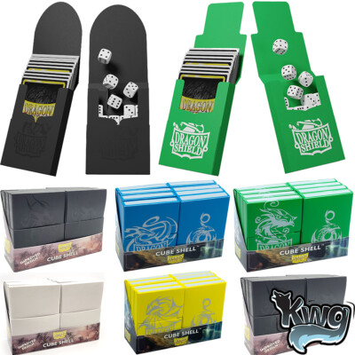Dragon Shield 15+ Deck Box Cube Shells Trading Card Storage Yugioh ...