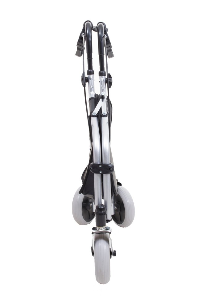 Ultralight Aluminum Frame Tri-Walker 3 Wheels Walking Rollator Zimmer ...