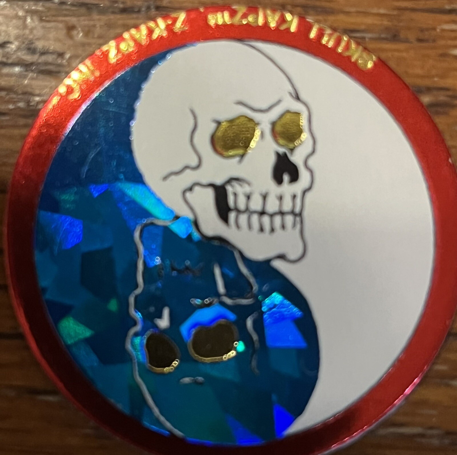 (50) Vintage Skull Kapz Pogs Milk Caps & 1 Slammer 1994 Nice Assortment ...