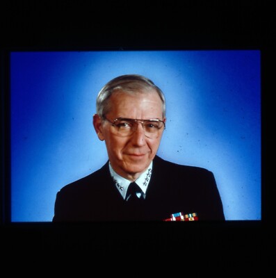 1981 Admiral James Gracey Unislide UPI Trans 35mm Slide | eBay