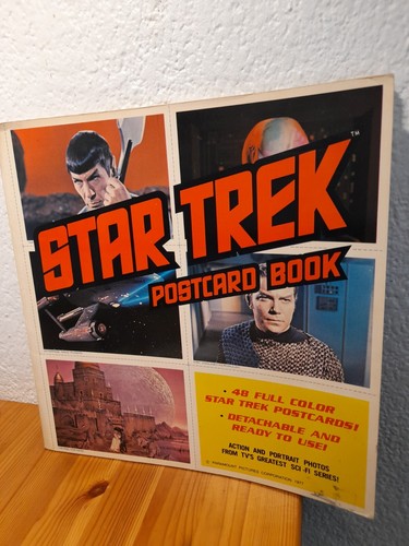 STAR TREK: Vintage Postcard Book: 48 Detachable Units | eBay