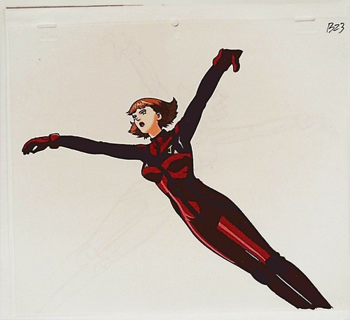 GATCHAMAN BATTLE OF THE PLANETS OVA PRINCESS / JUN ANIME PRODUCTION CEL ...
