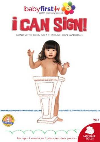 BabyFirstTVs I Can Sign - DVD - VERY GOOD | eBay