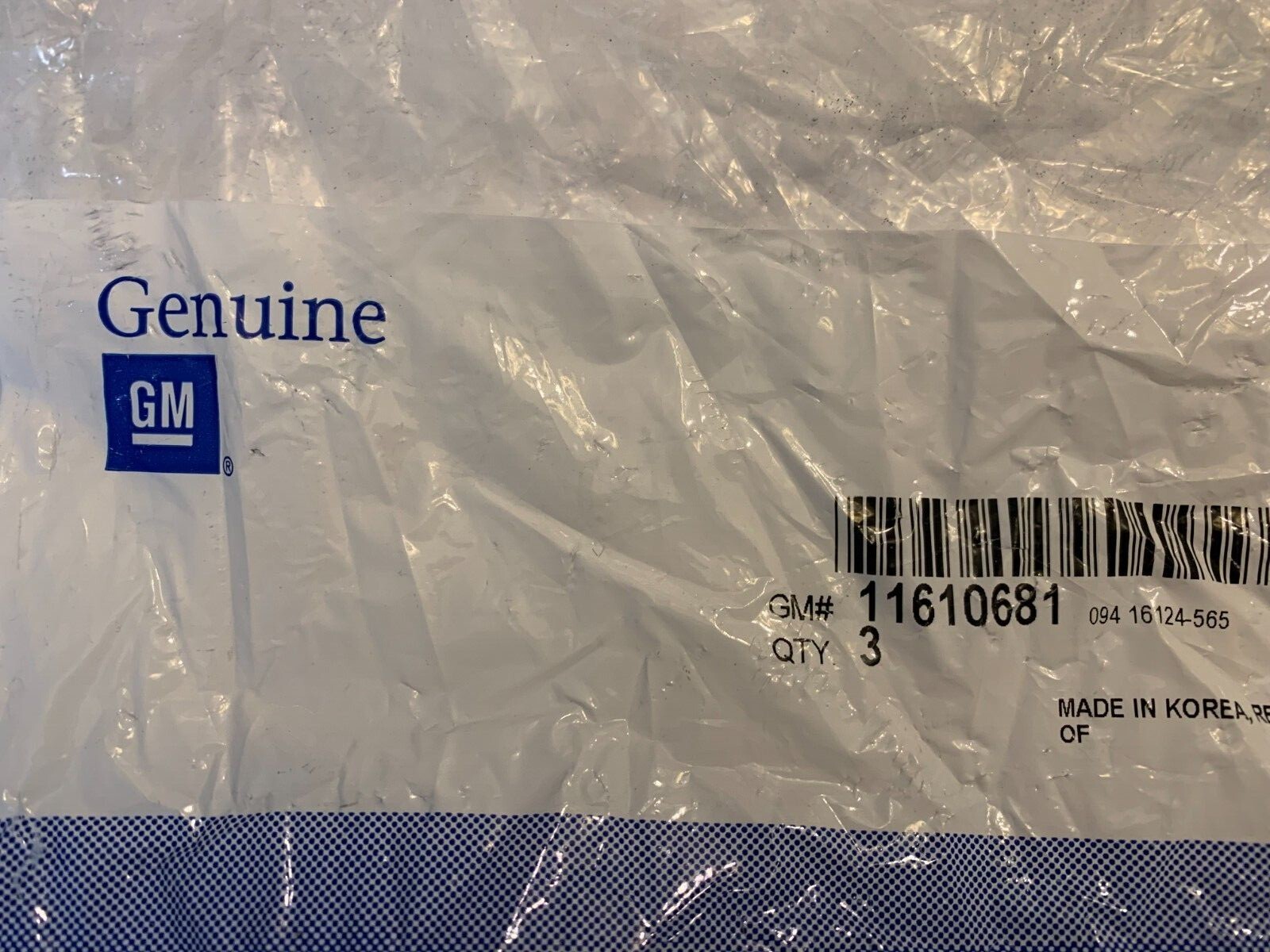 Genuine GM 11610681 Cylinder Head Bolt Lot of 3 | eBay