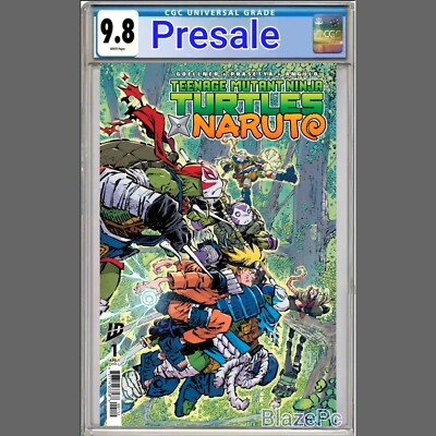 Teenage Mutant Ninja Turtles X Naruto 1 CGC 9.8 2nd Print Corona ...