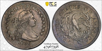 1796 Draped Bust Quarter 25c PCGS XF Detail Altered Surface | eBay