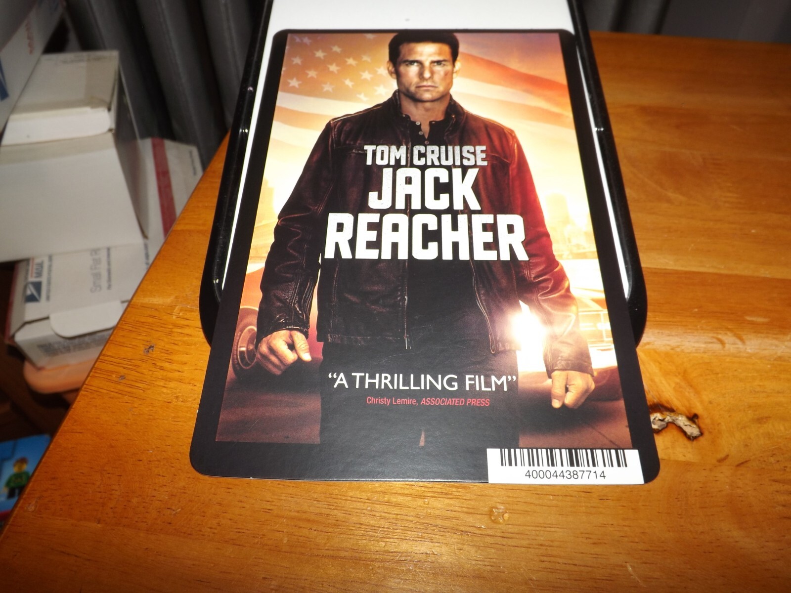 JACK REACHER DISPLAY BACKER CARD (not a dvd) 5.5" X 8" NO MOVIE | eBay