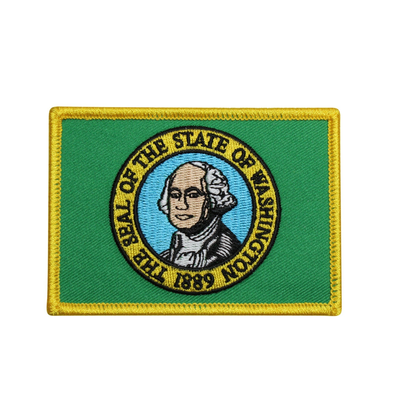 State Of Washington Flag Embroidered Iron On Patch - Travel Souvenir ...