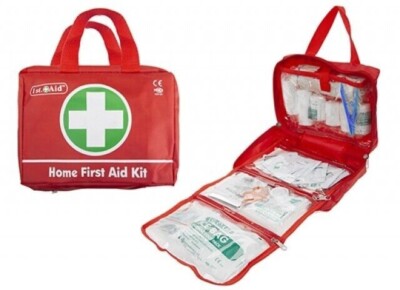 70pc Large First Aid Kit Emergency Bag Home Office School Kitchen ...