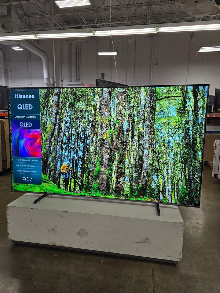 Hisense 100" Class QD7 Series QLED 4K UHD Google TV 100QD7N Local ...
