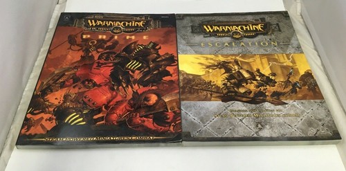 WarMachine Prime & Escalation Source Books Privateer Press Soft Cover ...