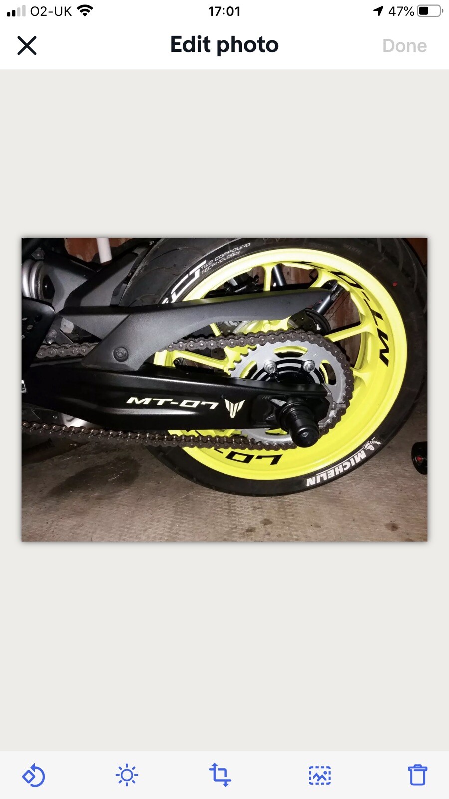 2x Fluro Yellow MT-09 180mm x 40mm Stickers Most Colours | eBay UK