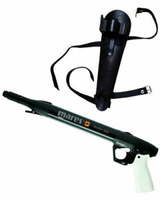 Mares Sten Mini Mini 42cm Pneumatic Speargun w/Holster | eBay