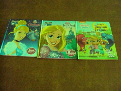 Story Reader Me Reader Lot of 2 Disney & 1 Nickelodeon Hardcover Books ...