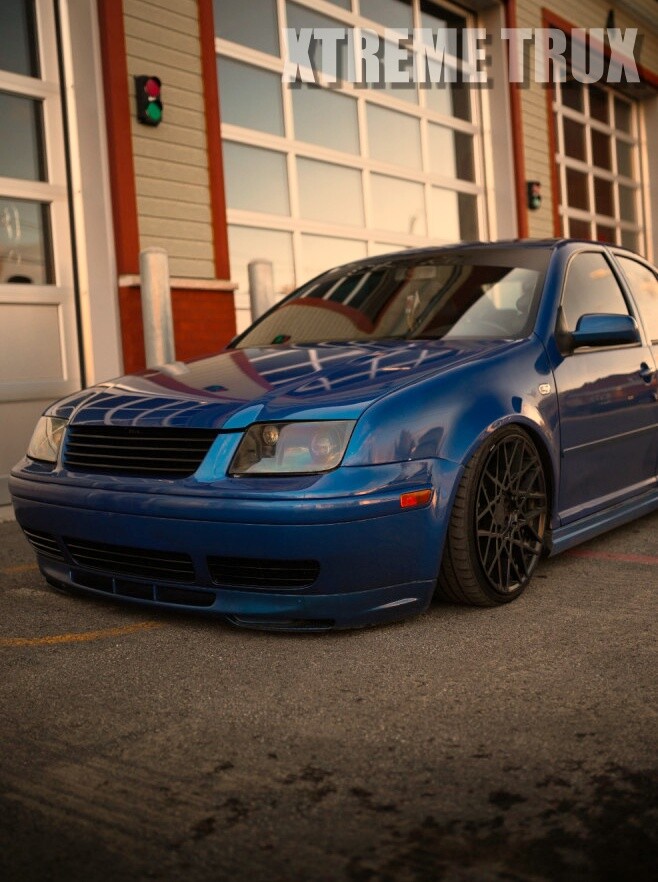 1999-2005 Volkswagen Jetta MK4 GLI Front Bumper Lip Paintable Black ...
