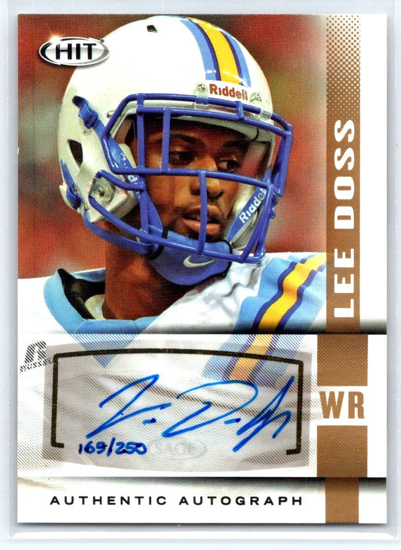 2014 SAGE HIT #A144 Lee Doss 169/250 Auto Autographs Gold Southern ...