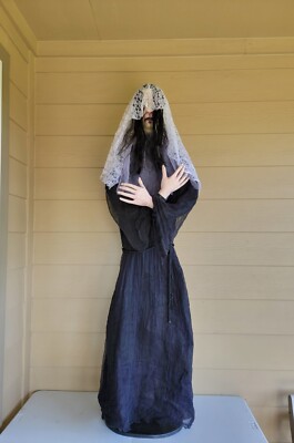 Gemmy Life Size Posable Bride | eBay