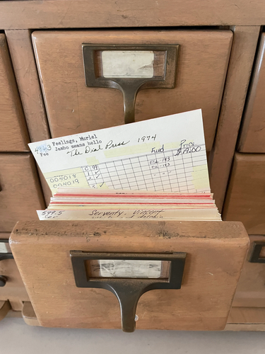 Library Card Catalog Cards- Lot of 100- Vintage- Children's Library | eBay