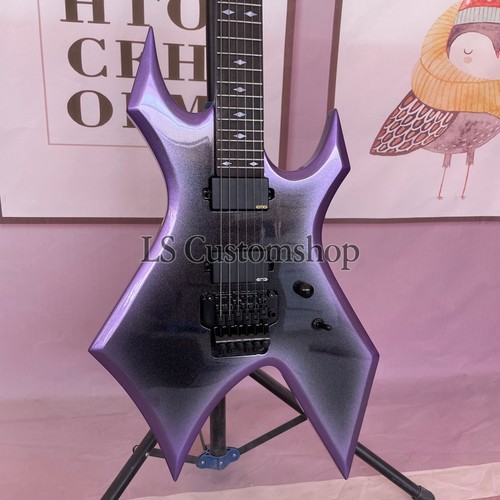Warlock Extreme BC Rich Electric Guitar Purple Burst Solid Body FR ...