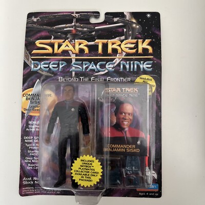 Star Trek: DS9 COMMANDER BENJAMIN SISKO 4.5" Action Figure 1993 ...