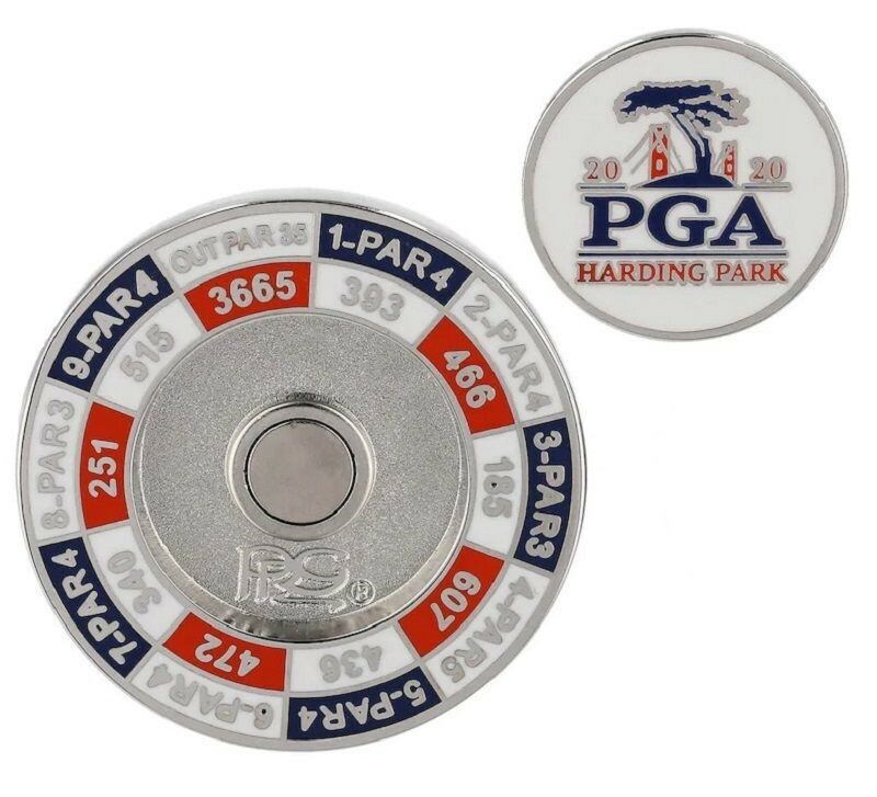 2020 PGA CHAMPIONSHIP (Harding Park) YARDAGE COIN with REMOVABLE Golf ...