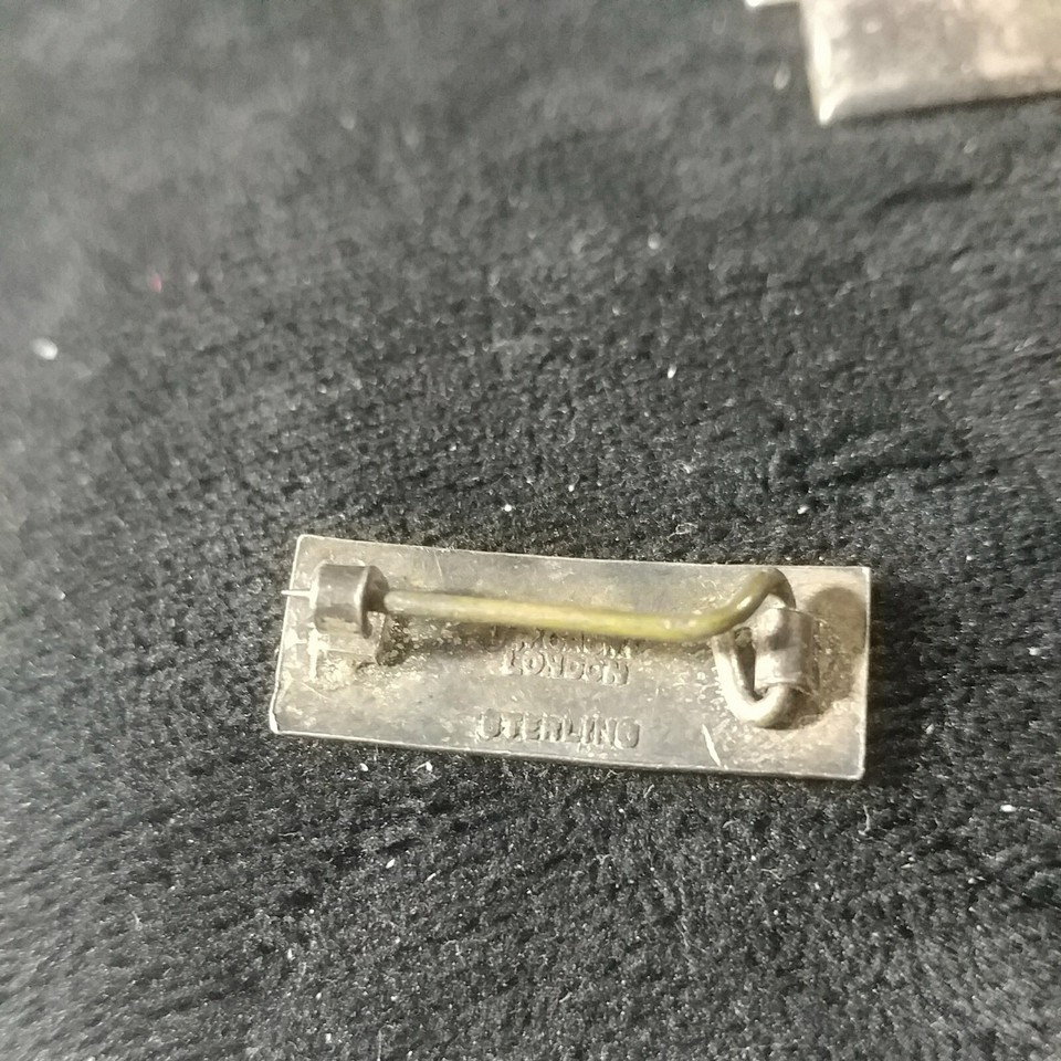 Sterling Silver US Army Military 1st Lieutenant Bar rank-JW Gaunt ...