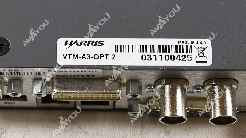 Harris Videotek VTM-4100 PKG Waveform Monitor Opt 10 SD/HD A3-OPT-2 | eBay