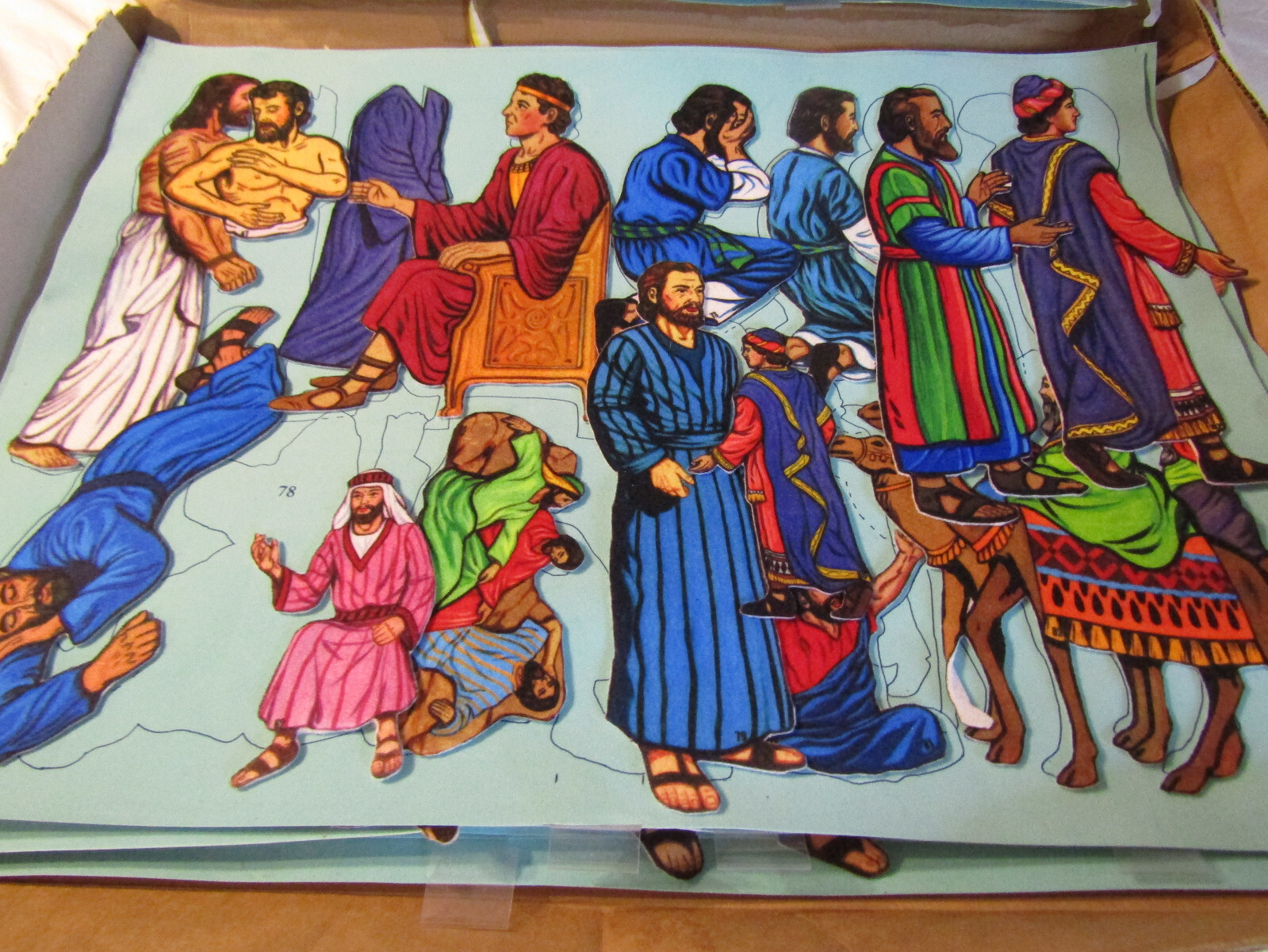 (Huge Lot) of Betty Lukens ,Through the Bible ,in Felt Large File Display Set | eBay