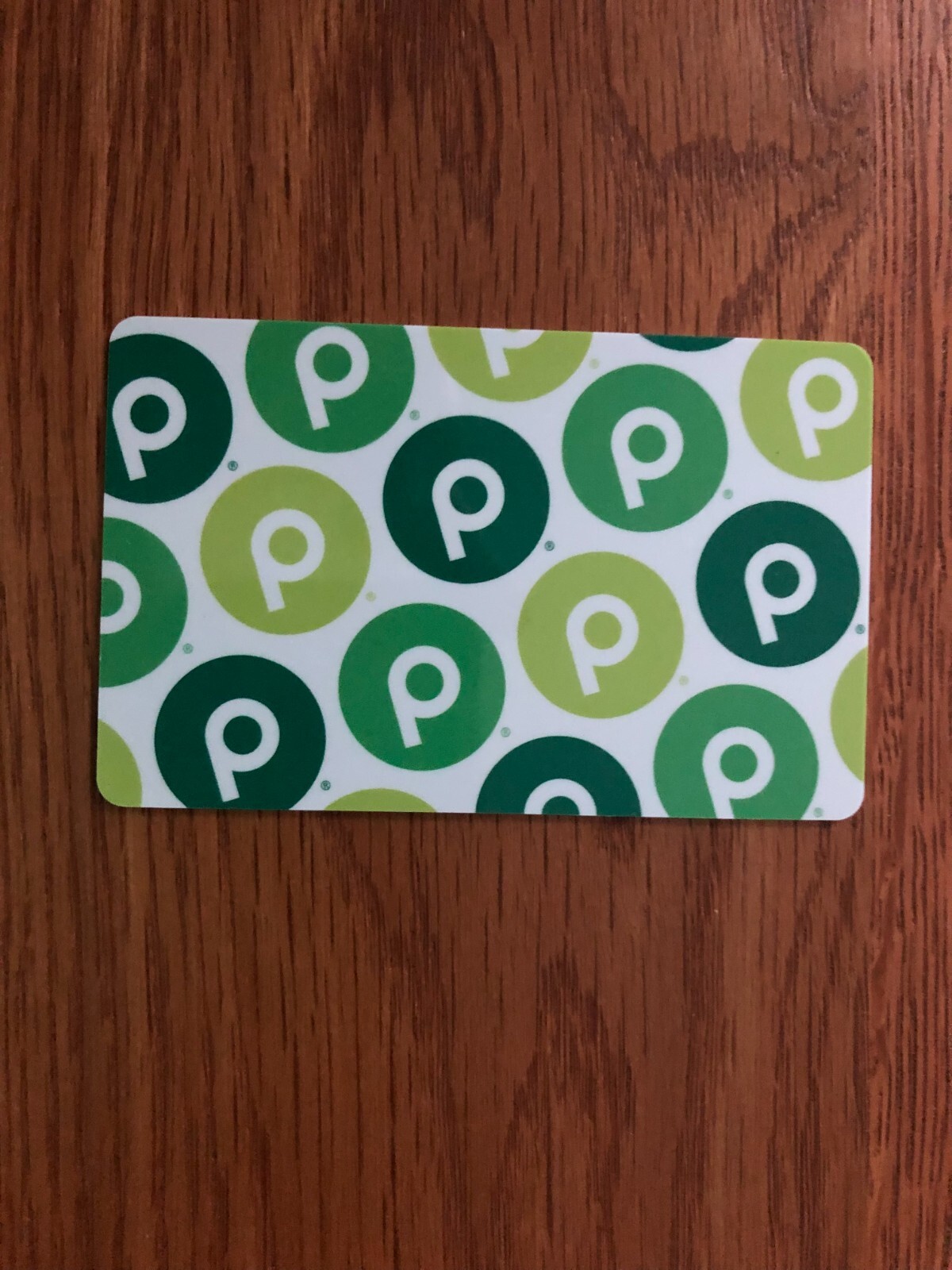 Publix Supermarket Colorful Green & Green gift card NO $ VALUE ...