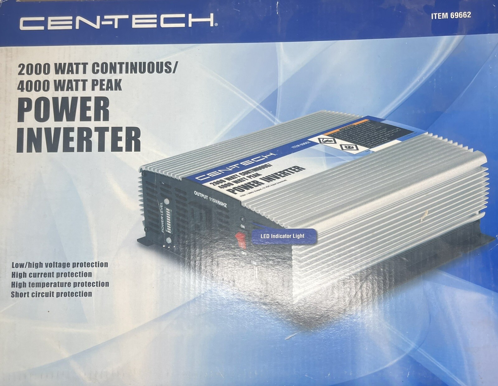 Cen-Tech 2000W Power Inverter for sale online | eBay