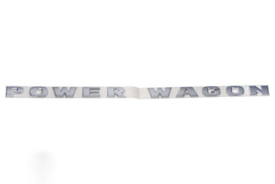 2012-2018 DODGE RAM POWER WAGON TAILGATE CHROME EMBLEM NAMEPLATE BADGE ...