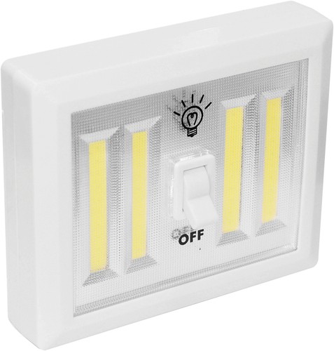 Home Indoor 4 COB LED Battery Operated Wireless Light Switch with On ...