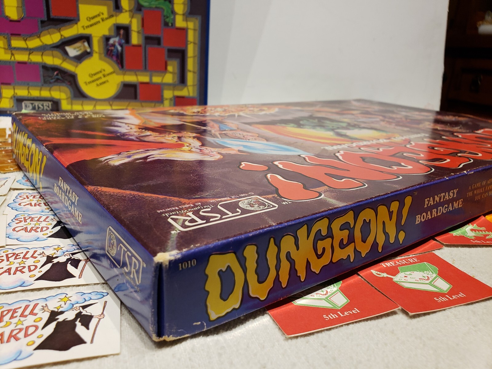 1980 VINTAGE TSR HOBBIES DUNGEON ! RPG FANTASY BOARDGAME WIZARDS | eBay